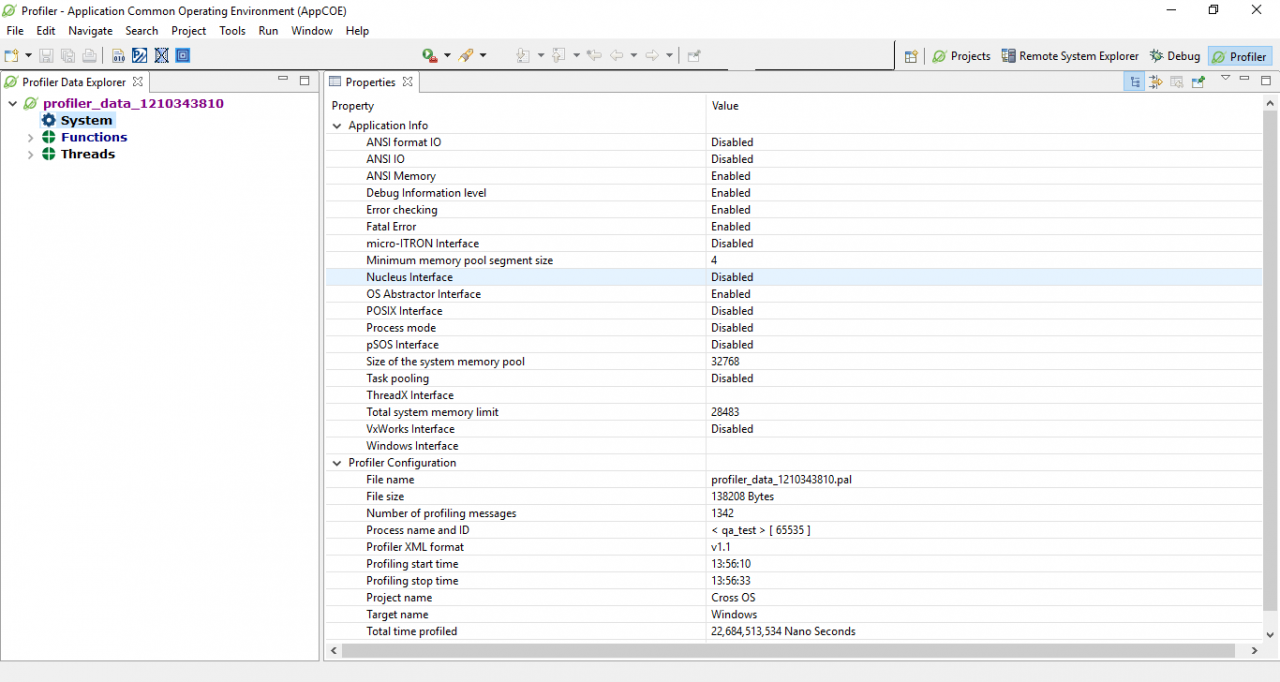 Application-OS Profiler | MapuSoft